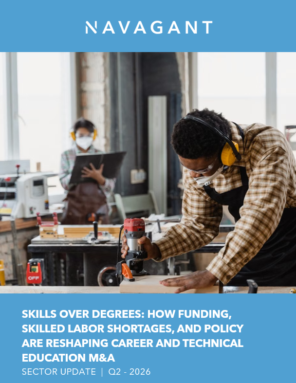 Career and Technical Education Sector Update Q2-2026 - Navagant